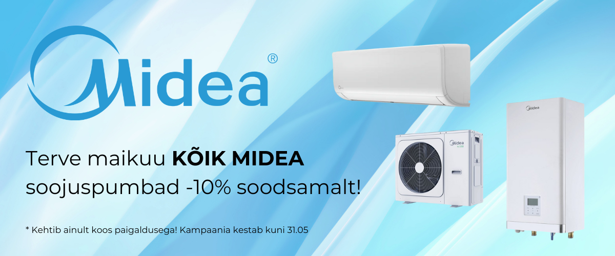 Klest soojuspumbad - õhksoojuspumbad, õhk-vesisoojuspumbad..