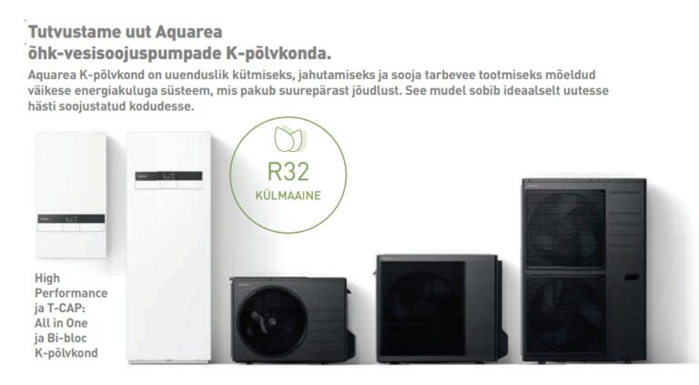 PANASONIC - Klest soojuspumbad